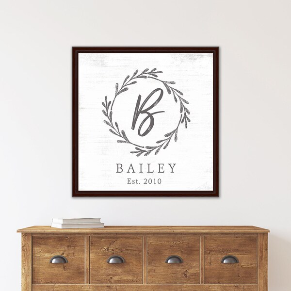 Monogram Wall Decor - Etsy