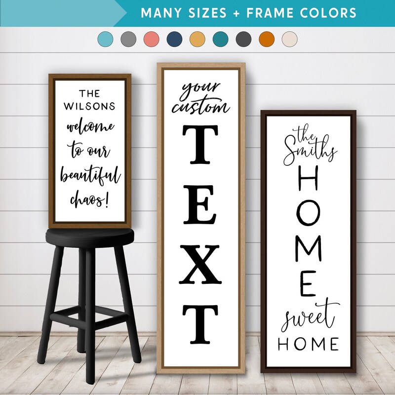 Vertical Wall Art - Etsy