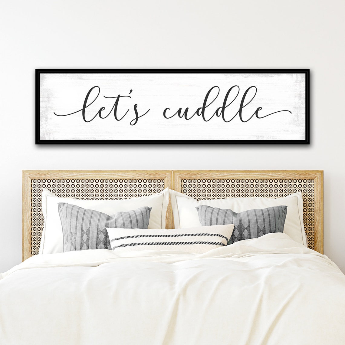 Let's Cuddle Sign Let's Cuddle | Etsy