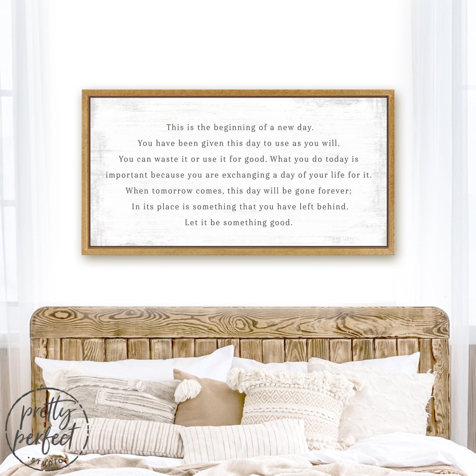 This is the Beginning of A New Day Sign - Etsy