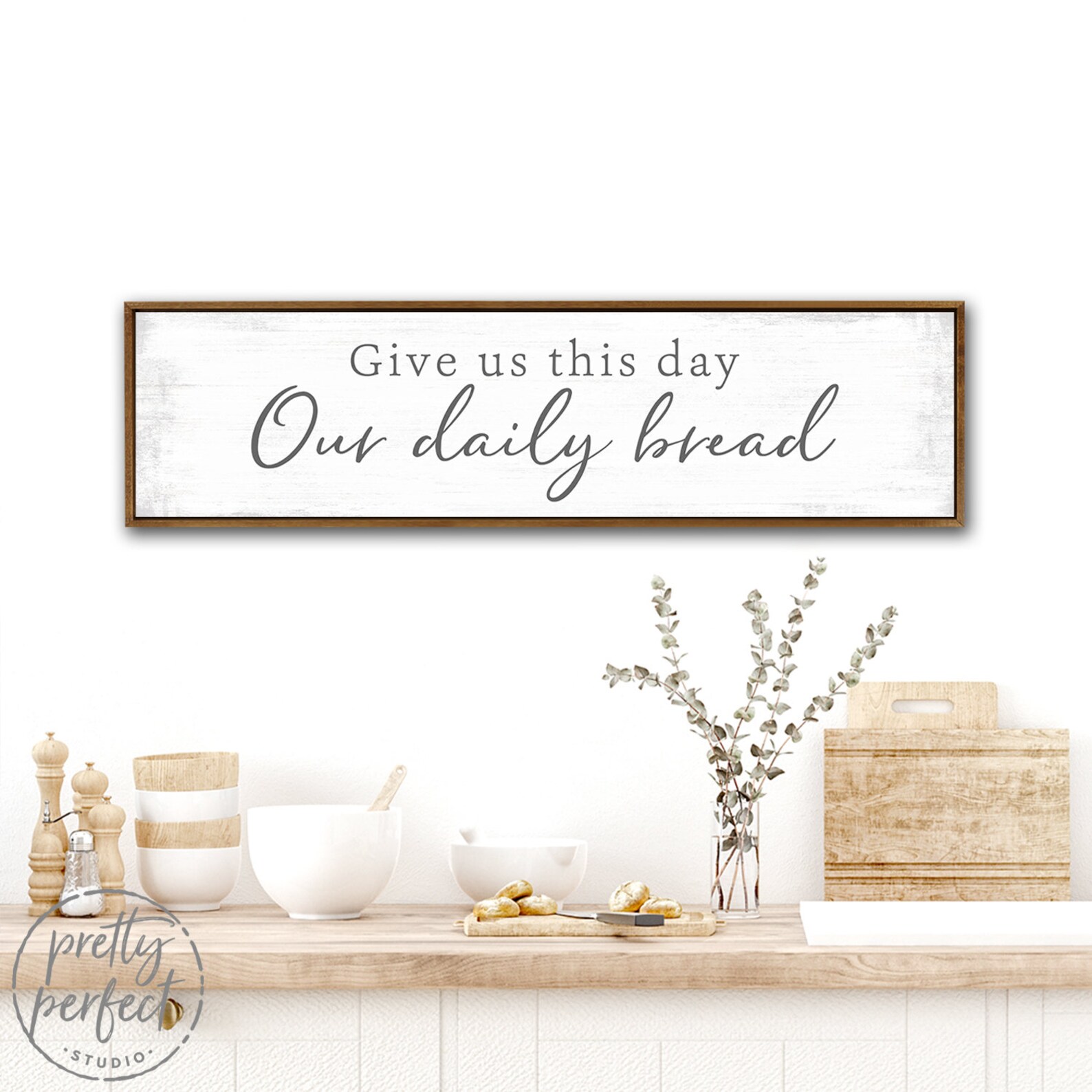 Give Us This Day Our Daily Bread Sign - Etsy