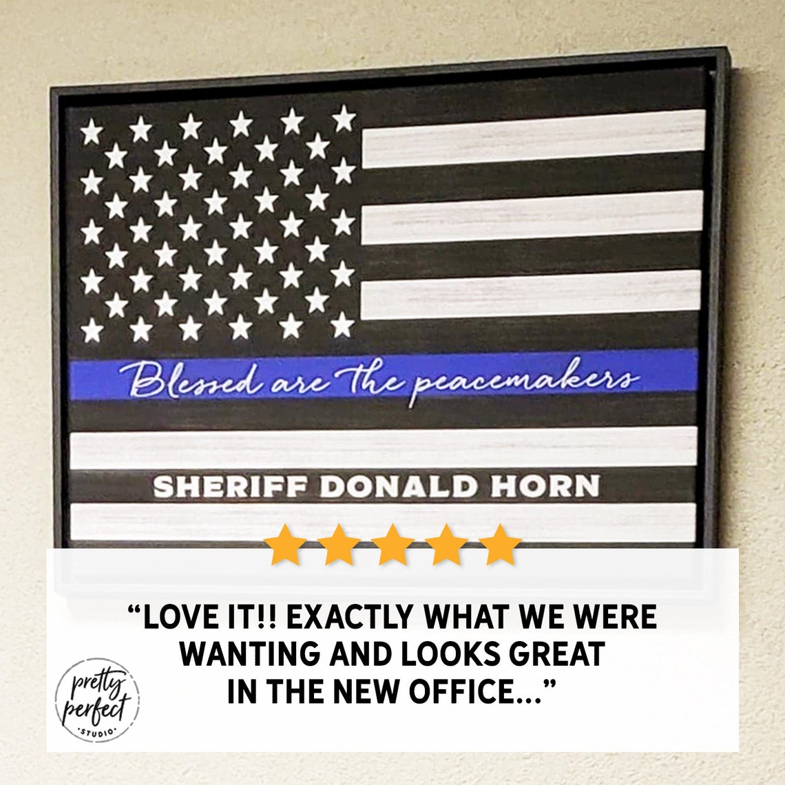 Police Officer Deputy Sheriff Gifts Personalized Thin Blue - Etsy