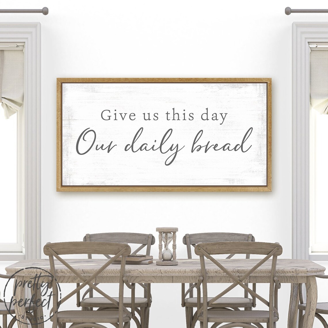 Give Us This Day Our Daily Bread Sign - Etsy