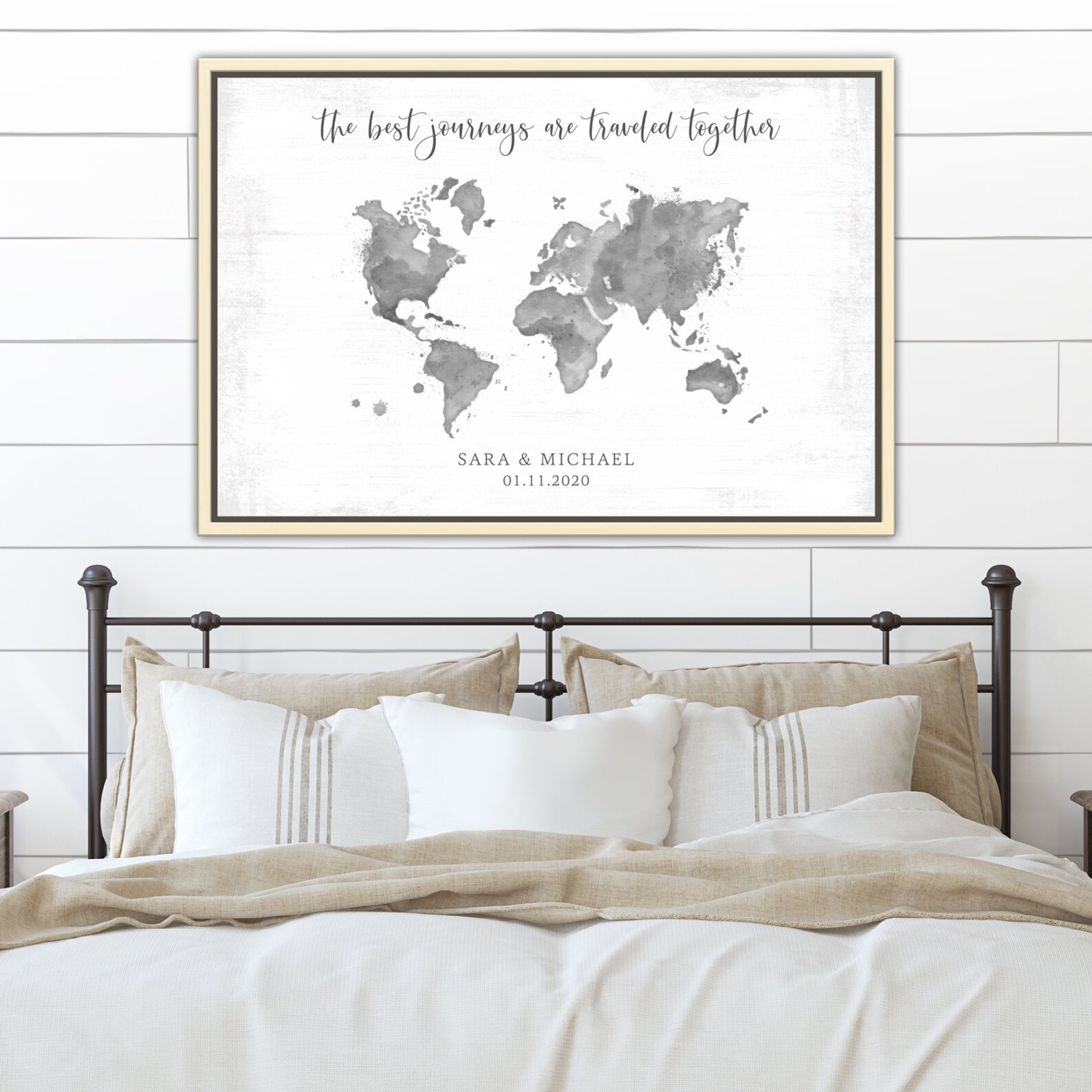 Wedding Guest Book Alternative Map | Map Wedding Guestbook | Wedding ...