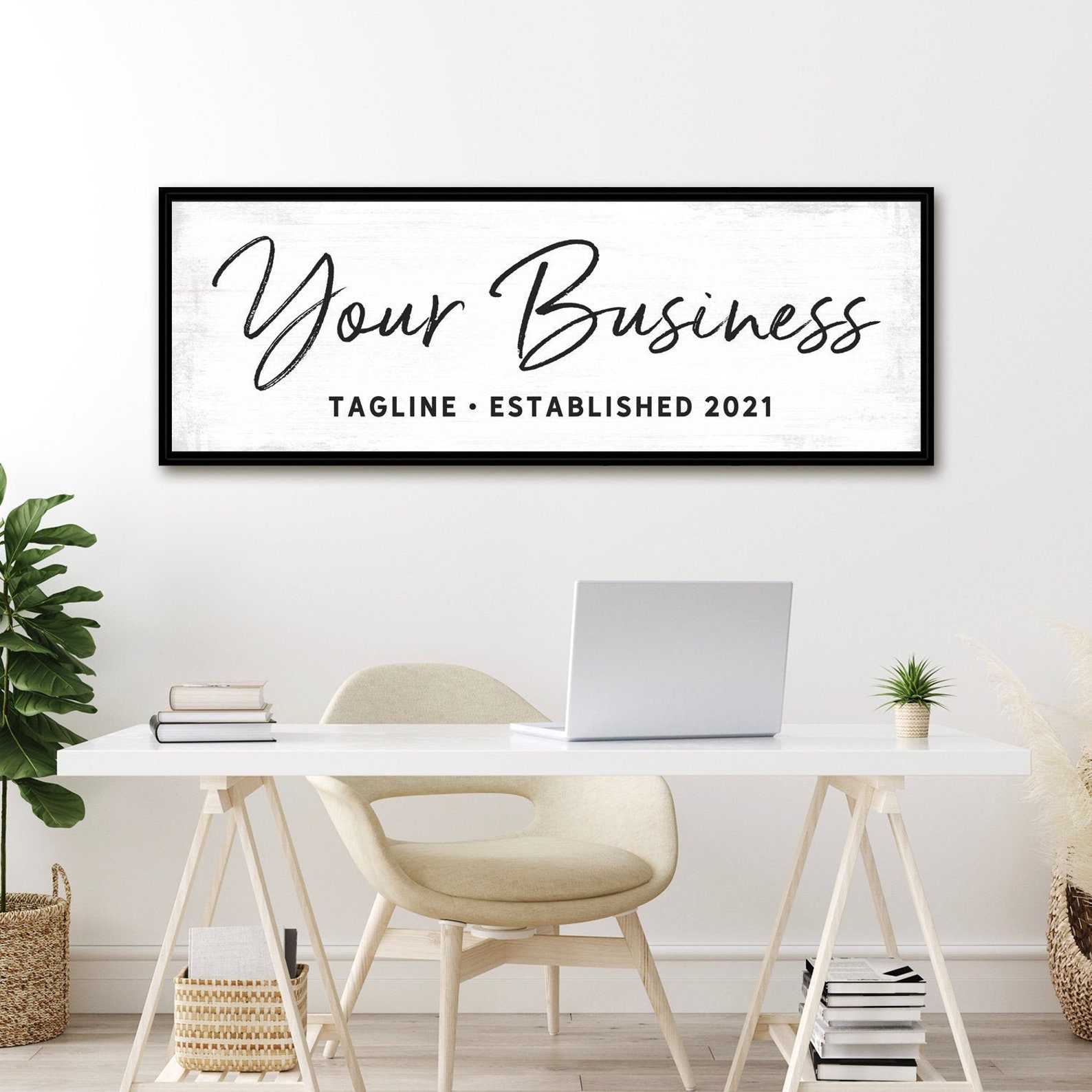 Custom Business Signs for Wall Personalized Business Name | Etsy