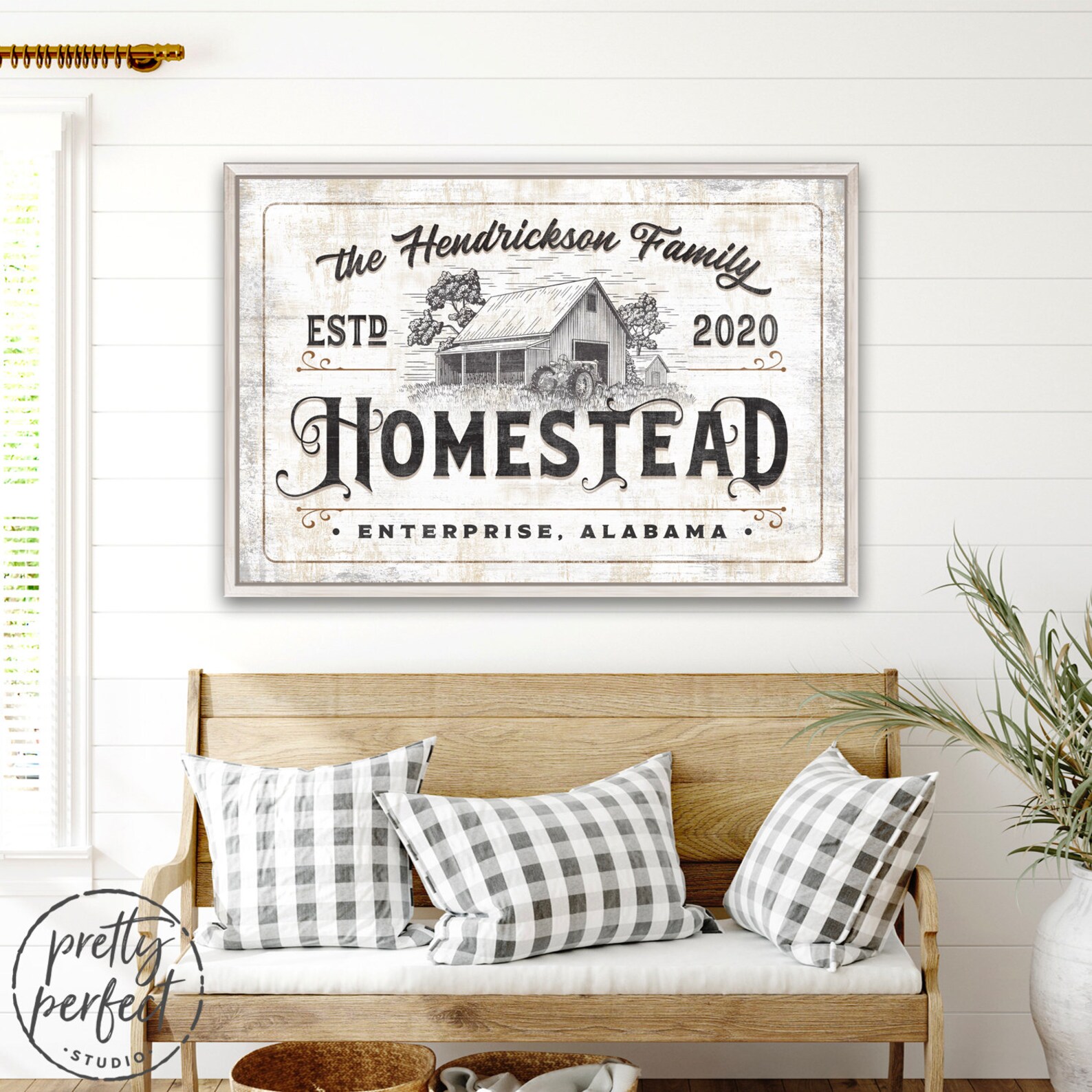 Personalized Homestead Sign Farmhouse Homestead Sign - Etsy