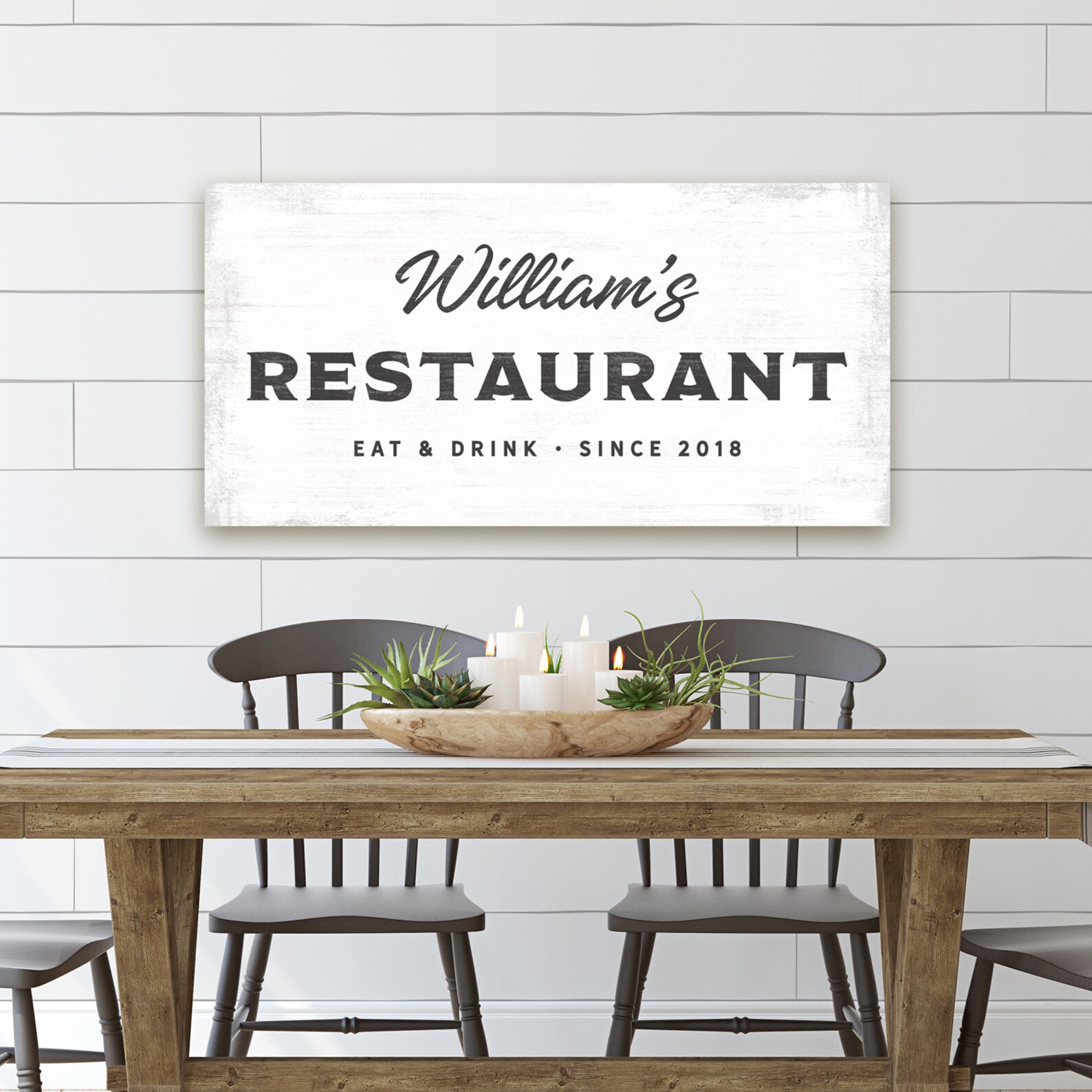 Personalized Restaurant Sign Restaurant Signs Custom - Etsy