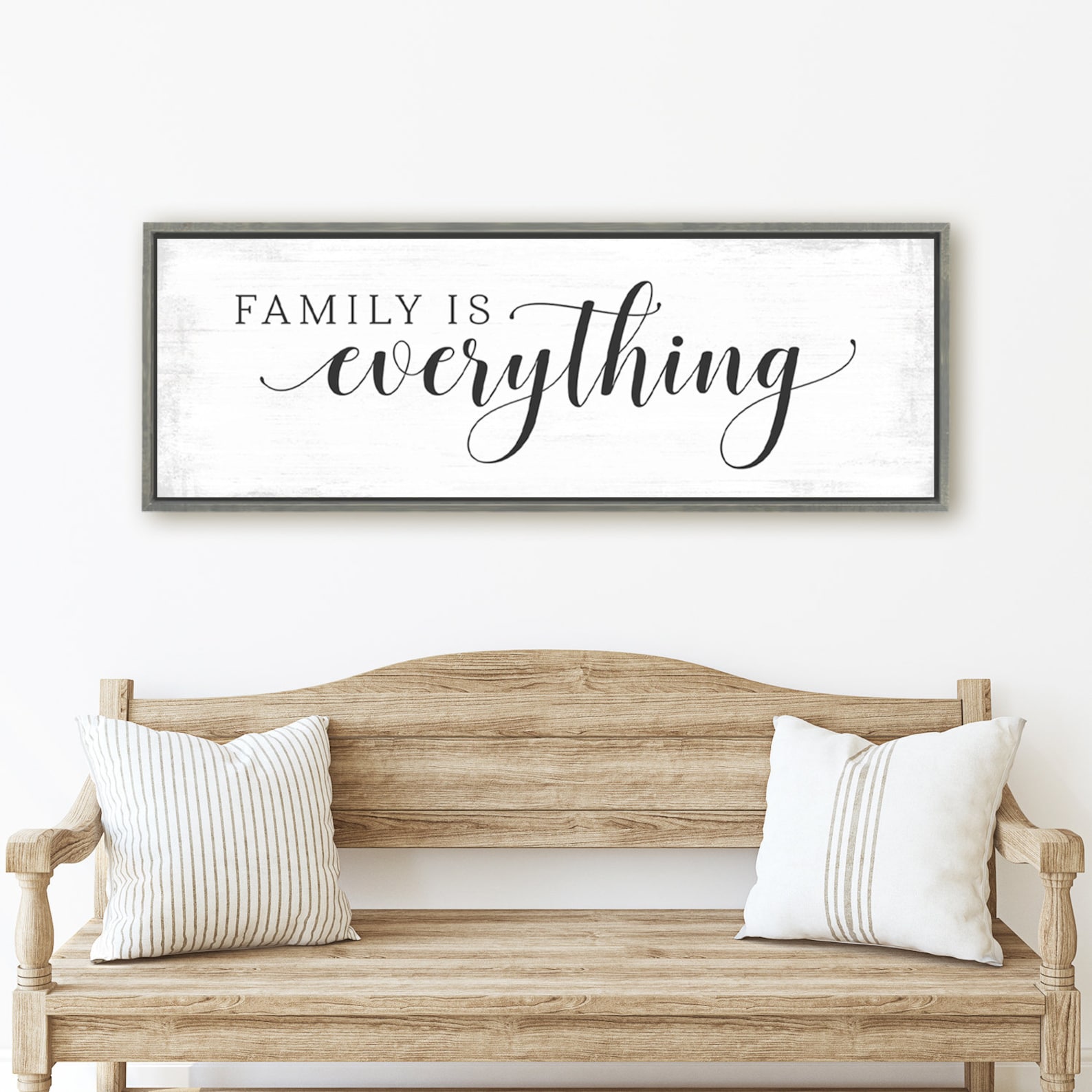 Family is Everything Sign Family is Everything Wall Art | Etsy