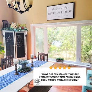 River Signs Personalized | Welcome to the River House Sign | Custom ...