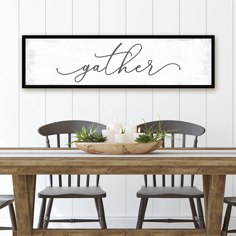 Gather Sign Large Gather Sign Gather - Etsy