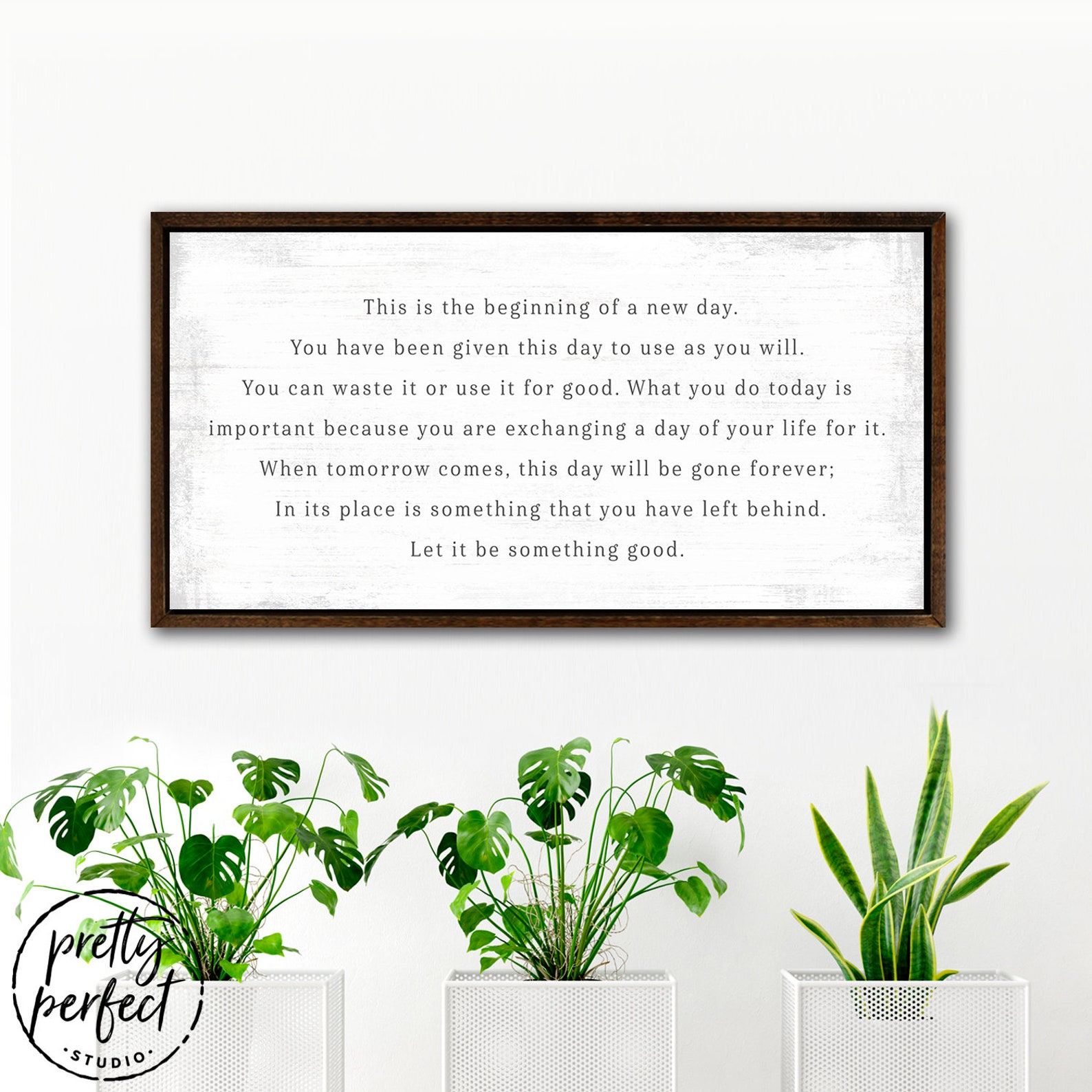 This is the Beginning of A New Day Sign - Etsy