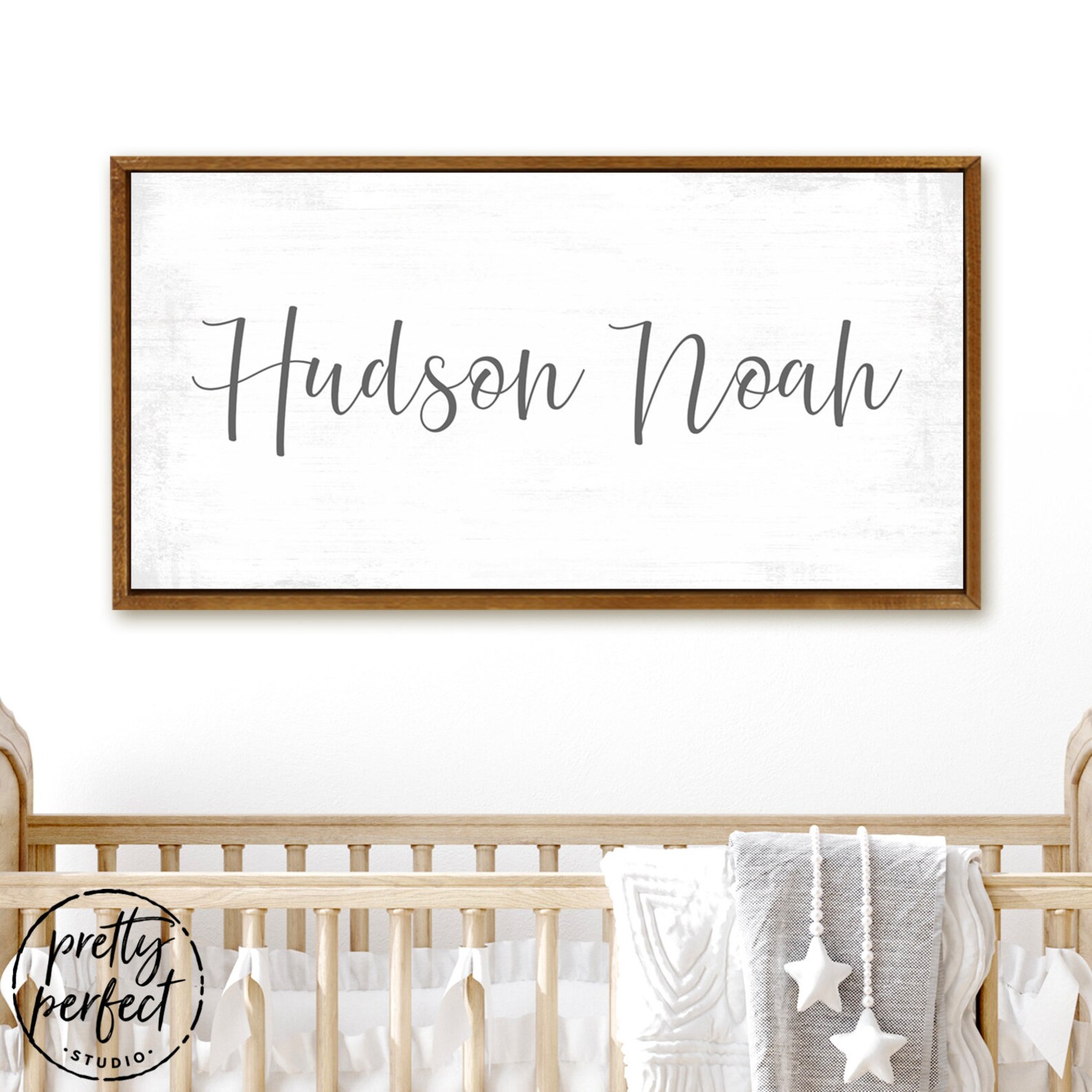 Personalized Baby Boy Nursery Name Sign - Etsy