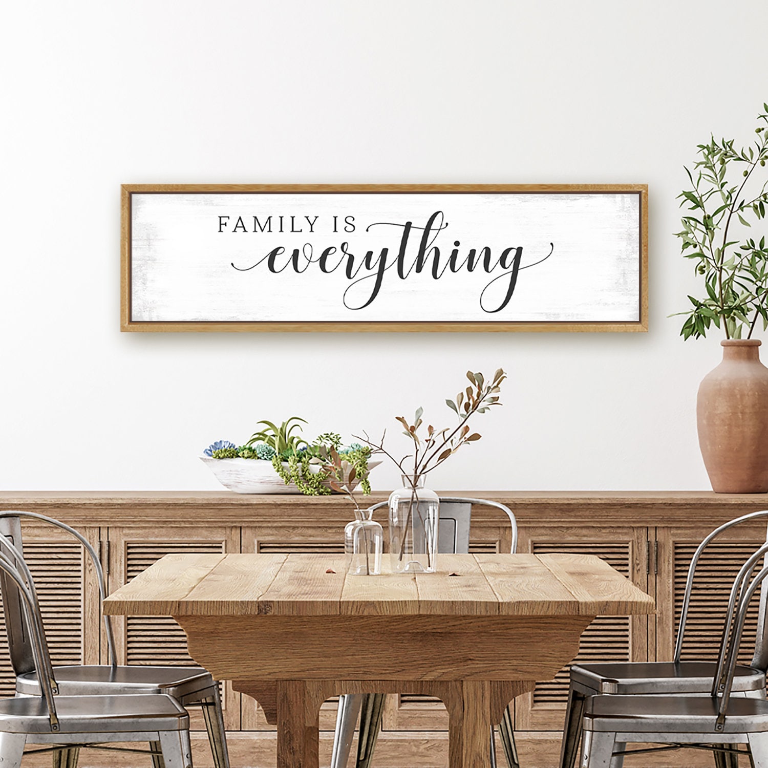 Family is Everything Sign Family is Everything Wall Art | Etsy