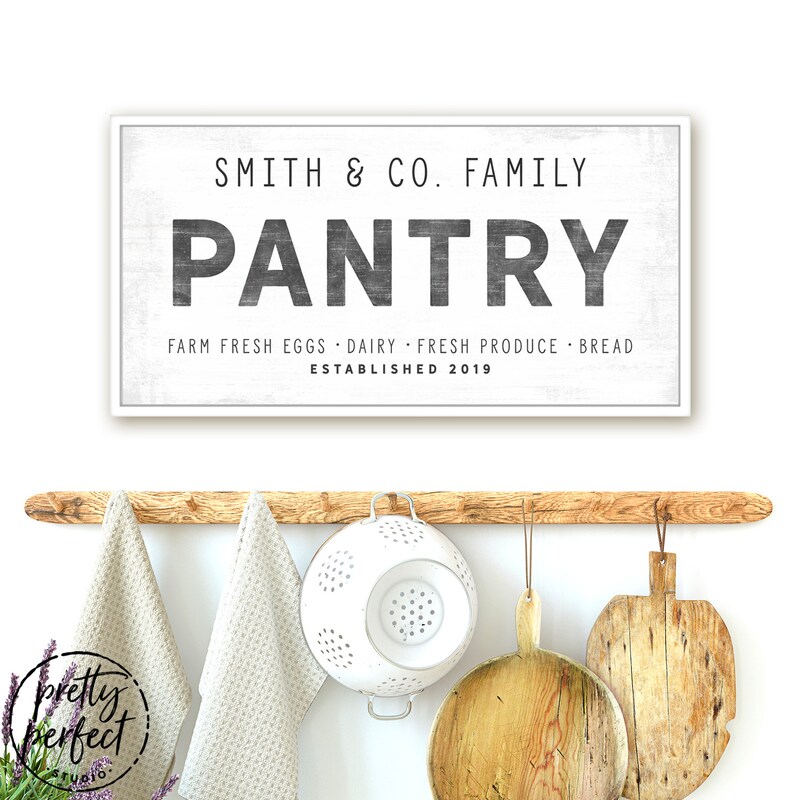 Pantry Sign - Etsy