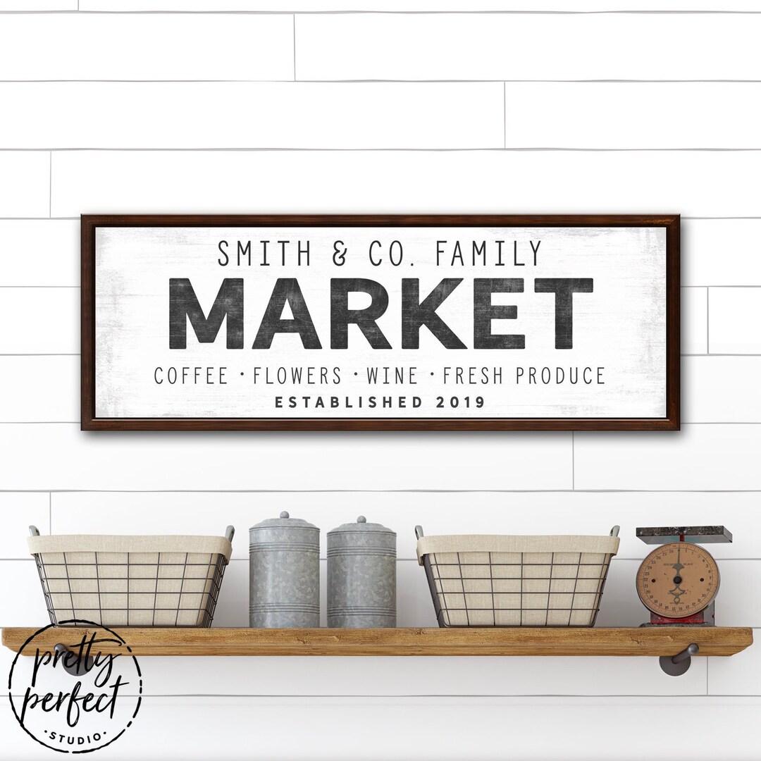 Market Sign - Etsy