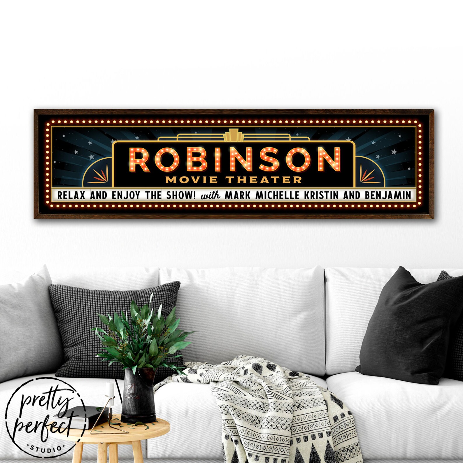 Custom Home Movie Theater Sign Movie Theater Decor Movie - Etsy