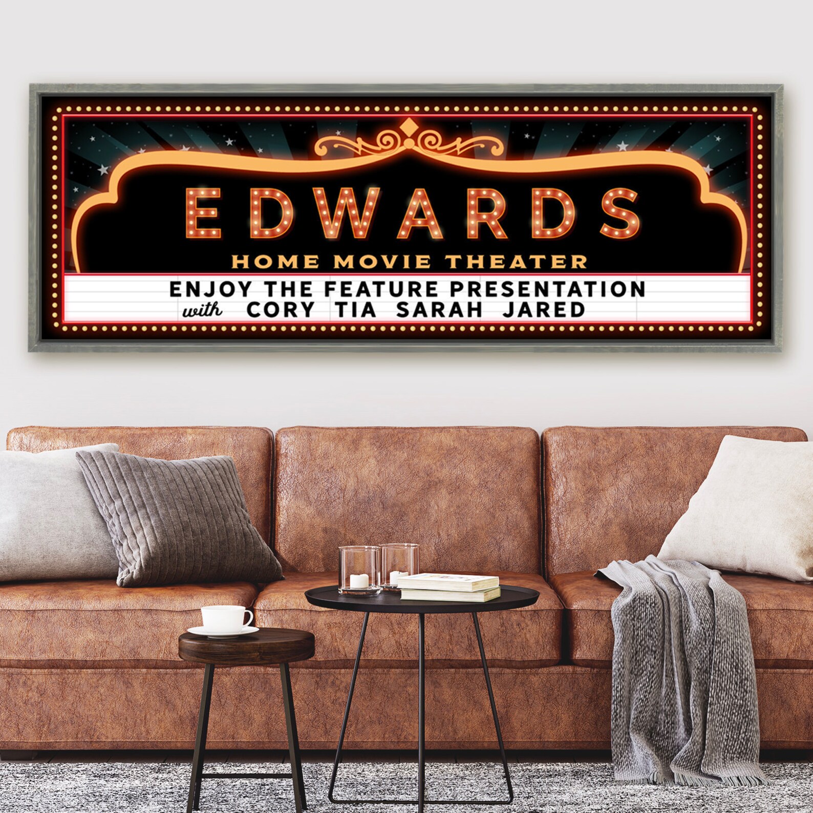 Marquee Sign Now Showing Movie Theater Sign | Etsy