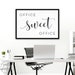 Office Sweet Office Sign Office Sweet Office - Etsy