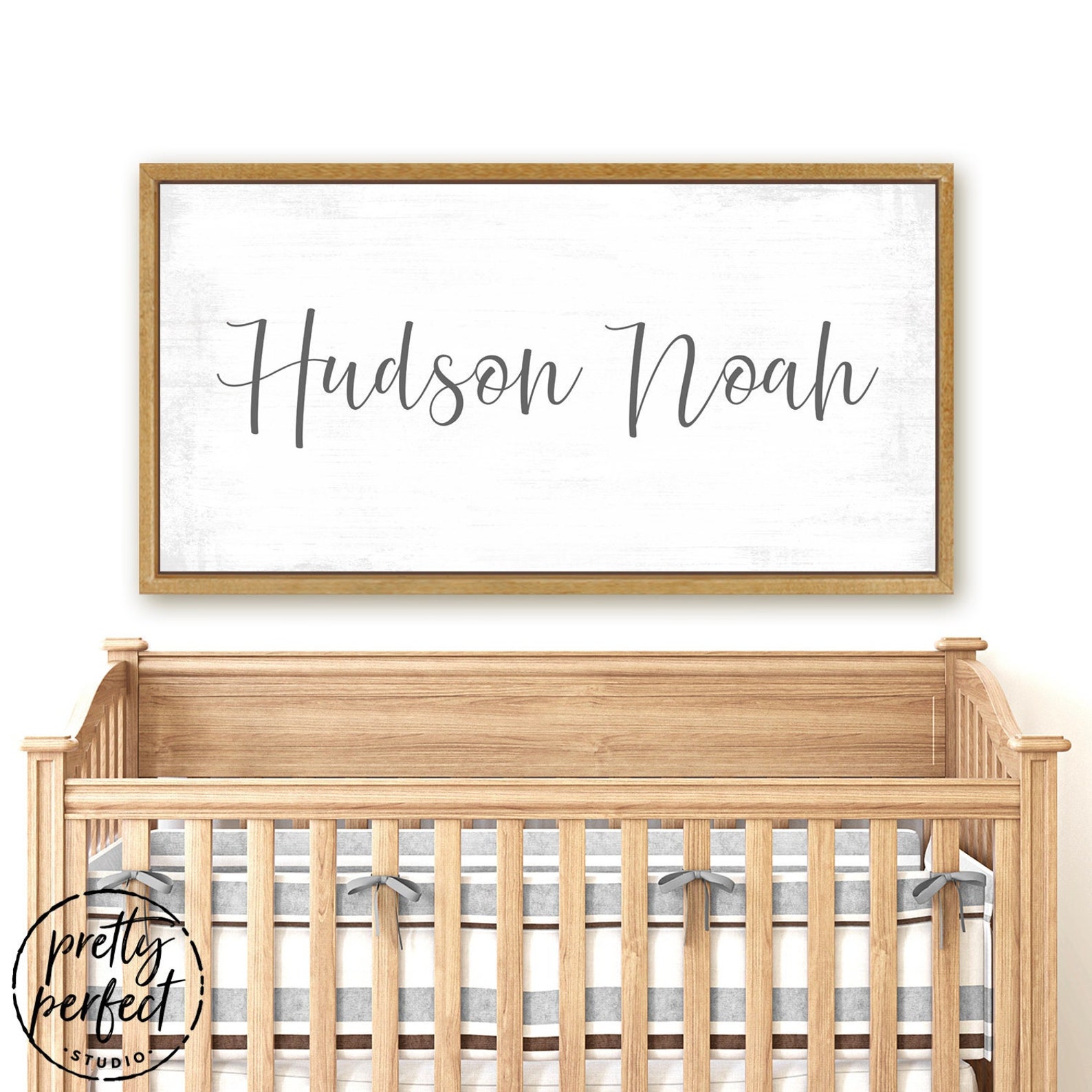 Personalized Baby Boy Nursery Name Sign - Etsy