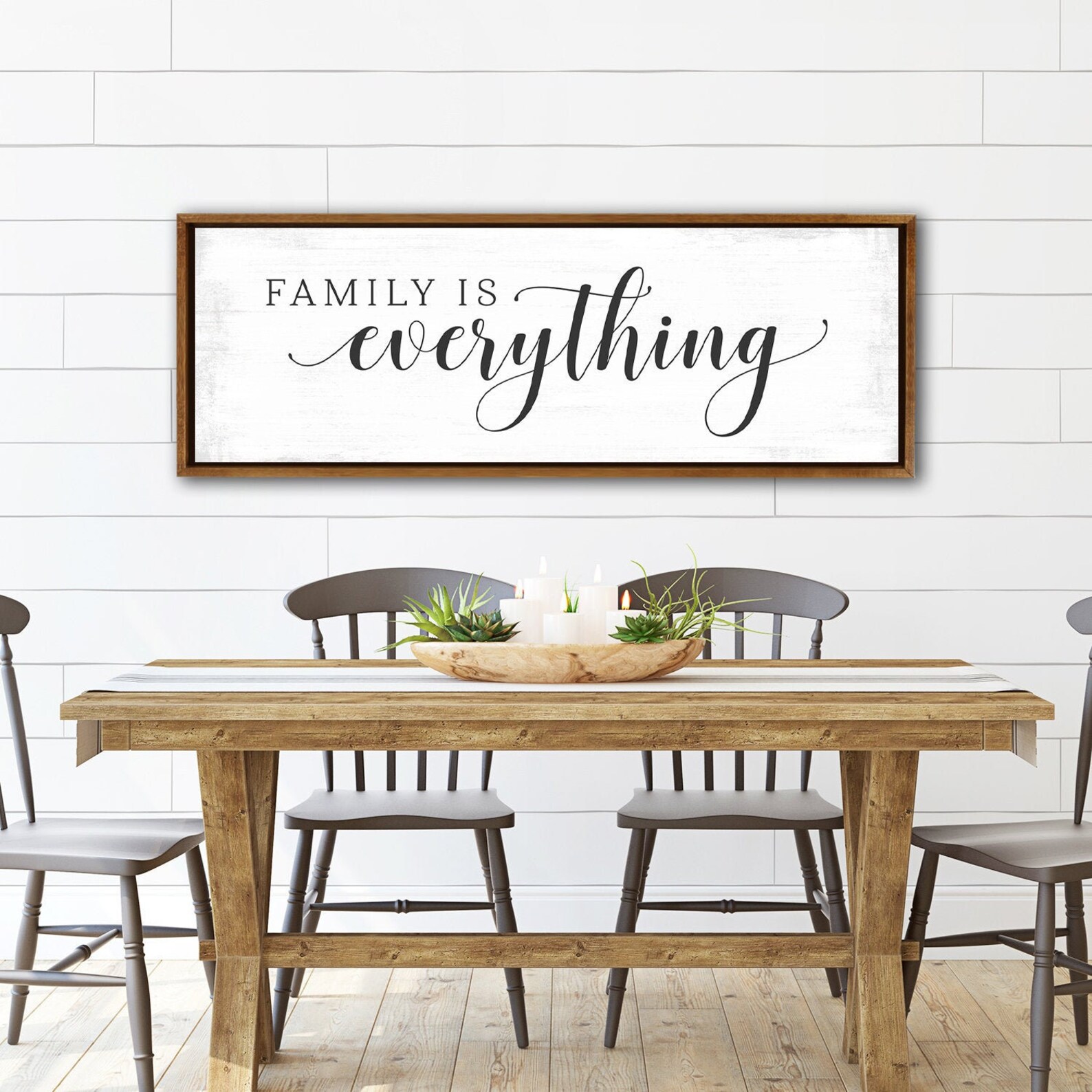 Family is Everything Sign Family is Everything Wall Art | Etsy