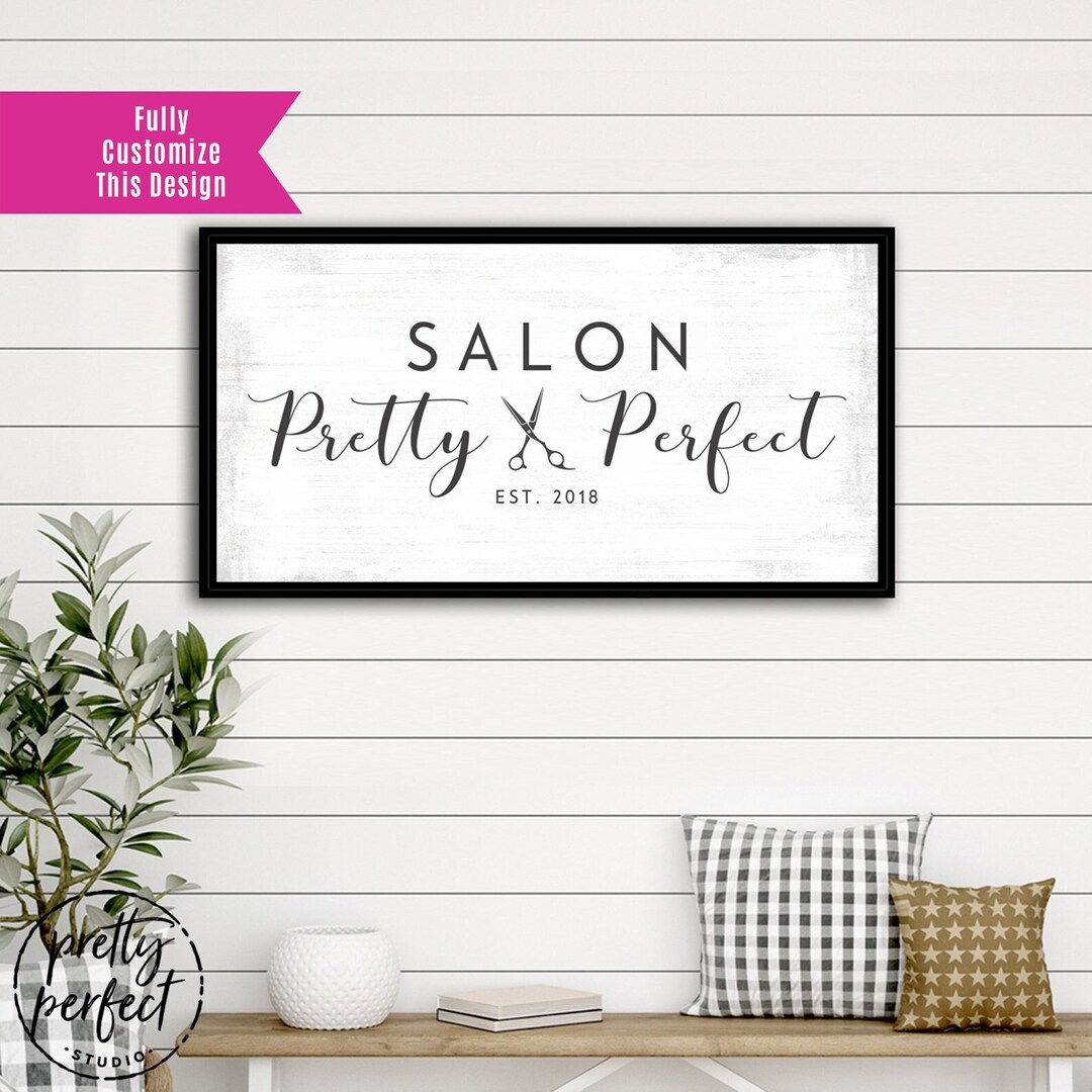 Salon Sign | Beauty Salon | Hair Salon | Hair Dresser | Nail Salon ...