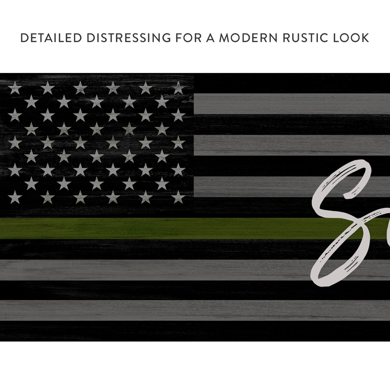 Military Gifts Personalized Thin Green Line Military Wall | Etsy