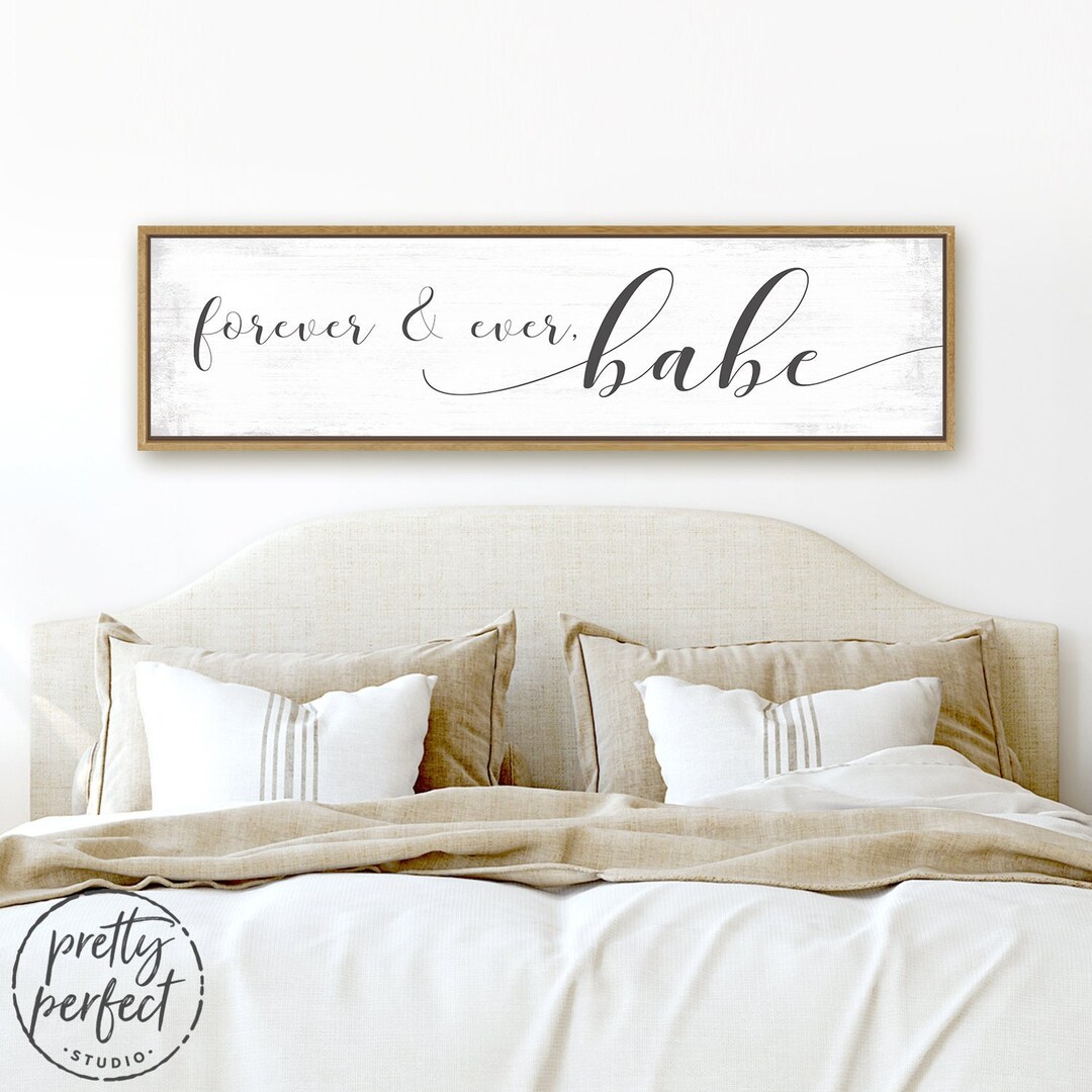 Forever & Ever Babe Forever and Ever Babe Signs - Etsy