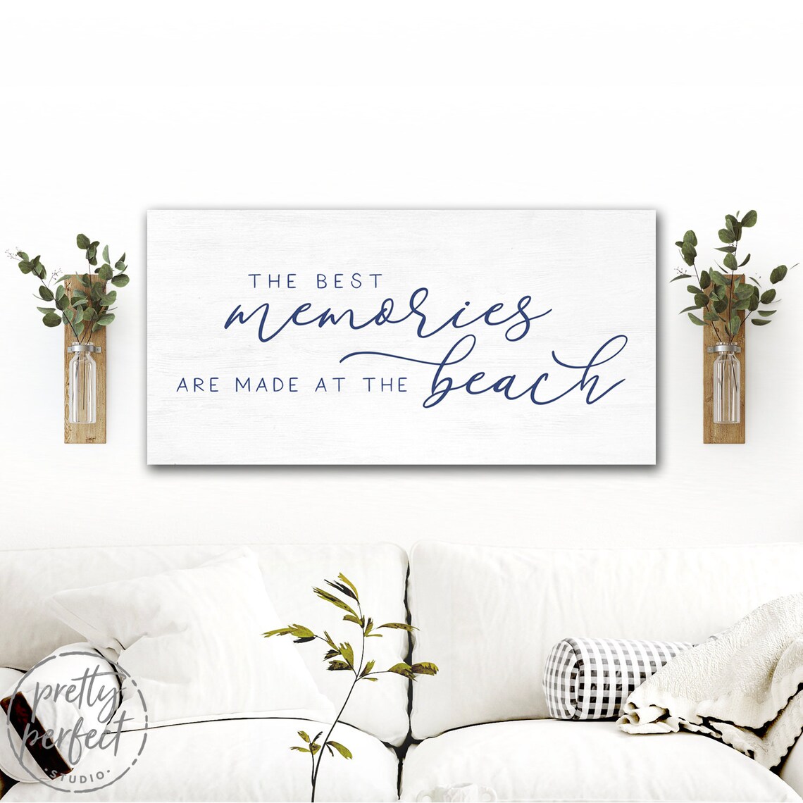 Beach Memories Sign Beach House Wall Art The Best Memories | Etsy