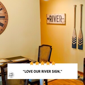 River Signs Personalized | Welcome to the River House Sign | Custom ...