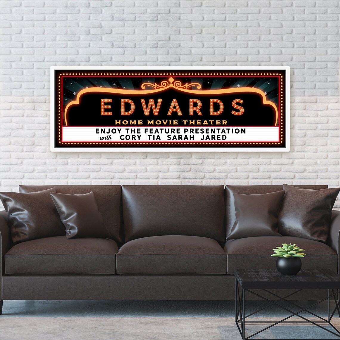 Marquee Sign Now Showing Movie Theater Sign | Etsy