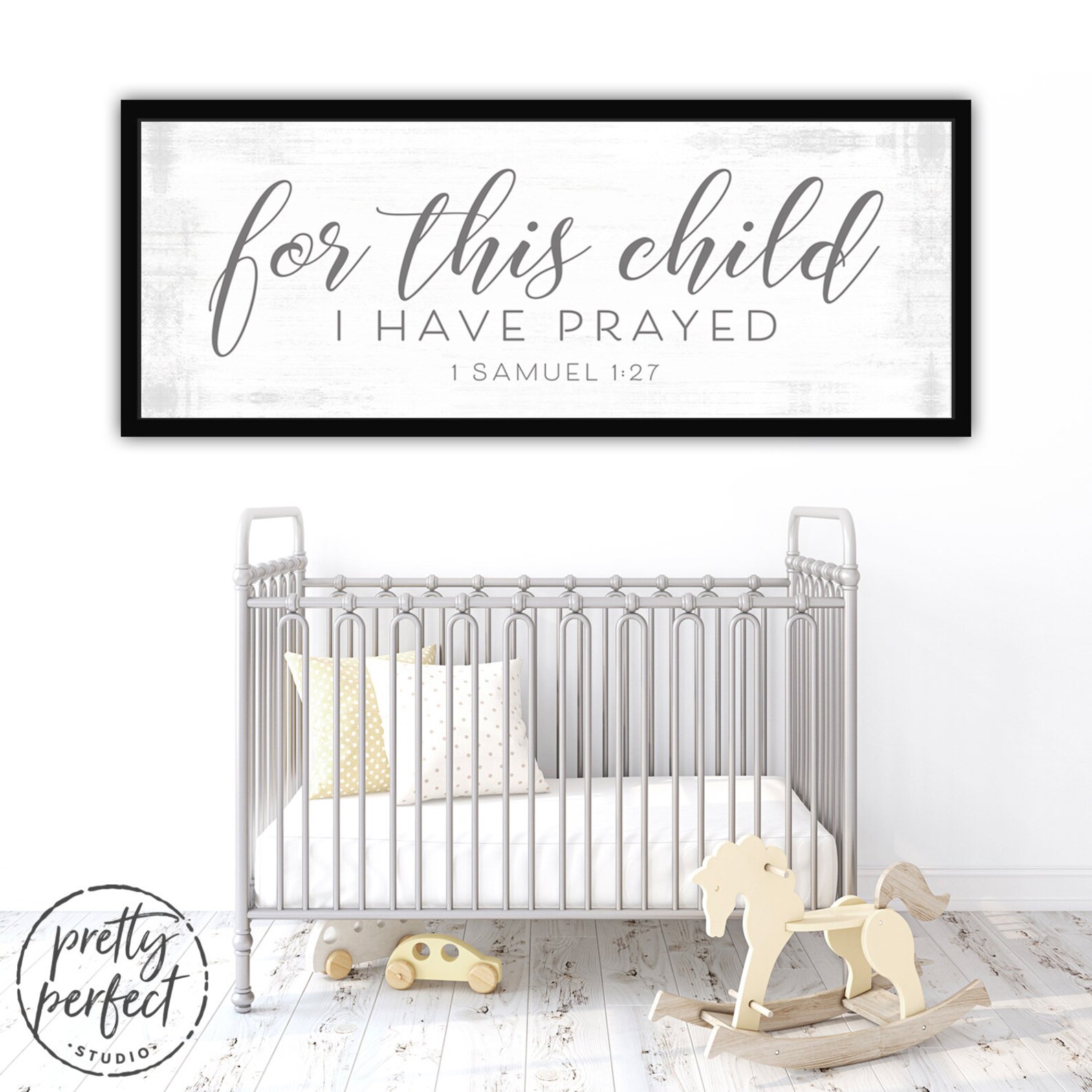 For This Child I Have Prayed Sign - Etsy