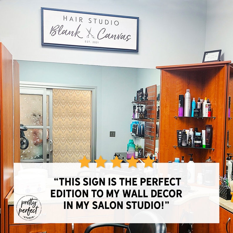 Salon Sign Beauty Salon Hair Salon Hair Dresser Nail - Etsy