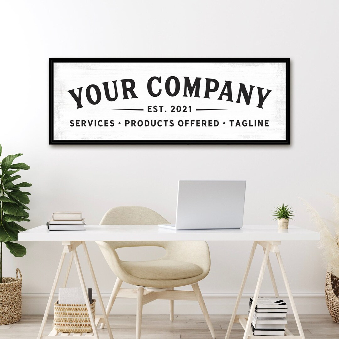 Custom Signs for Business | Company Logo Signage | Company Decor ...
