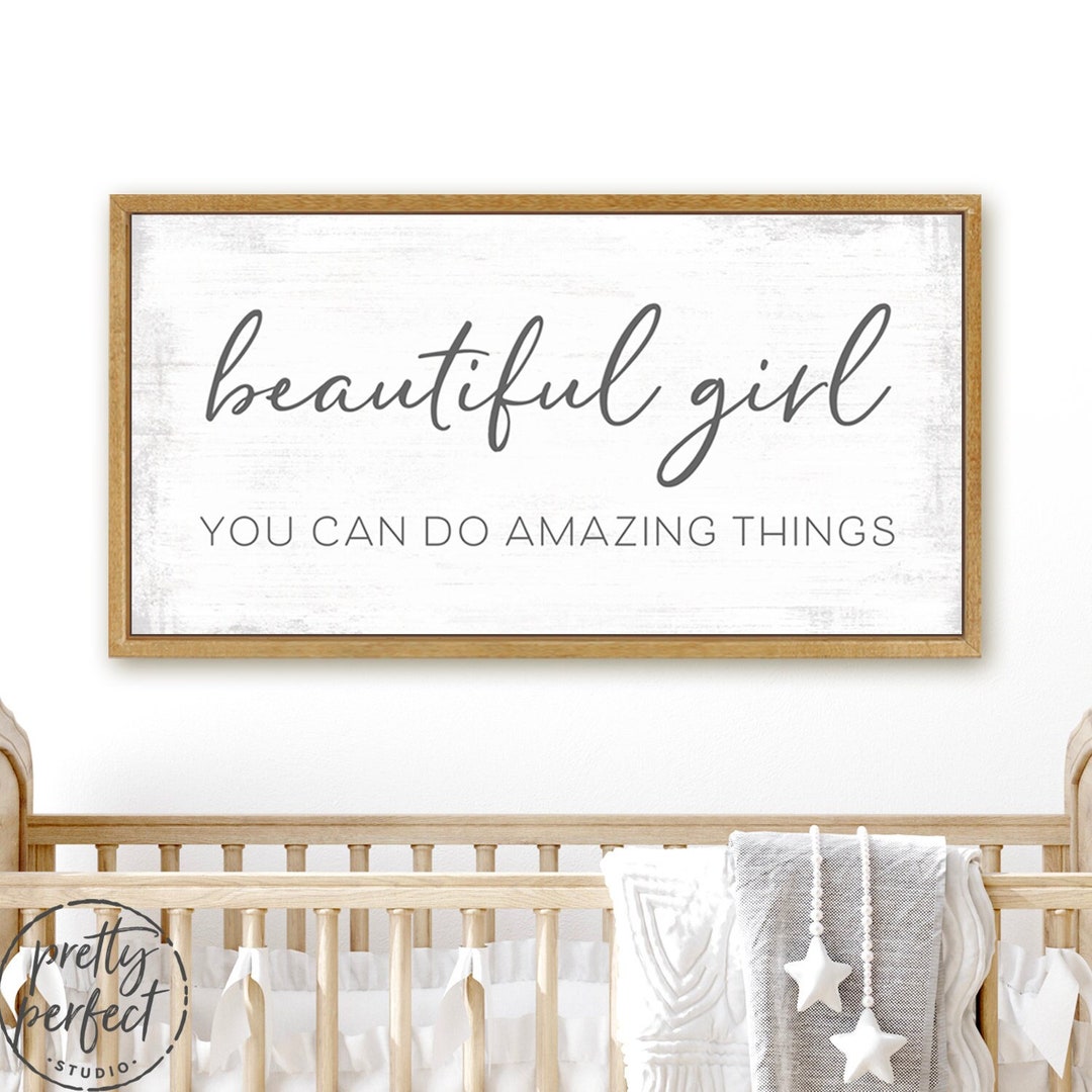 Beautiful Girl You Can Do Amazing Things - Etsy