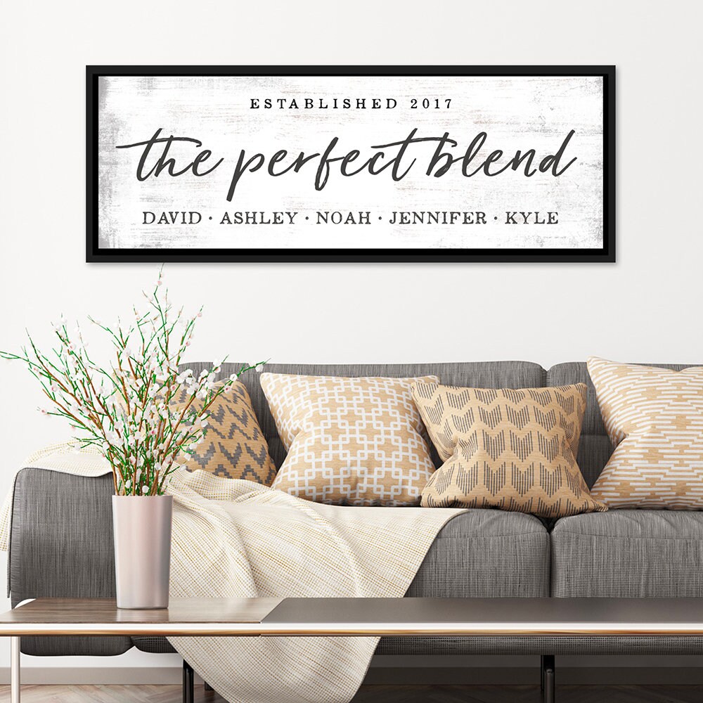 Personalize the Perfect Blend Sign - Etsy Australia