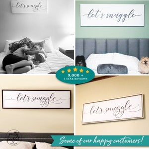 Let's Snuggle Sign | Let's Snuggle | Lets Snuggle - Etsy