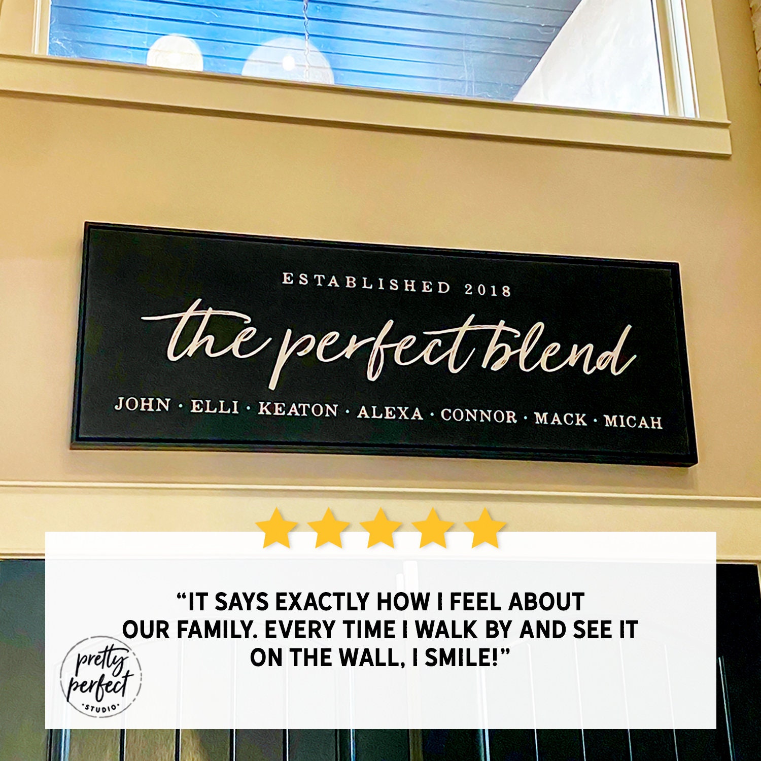 Personalize the Perfect Blend Sign - Etsy Australia