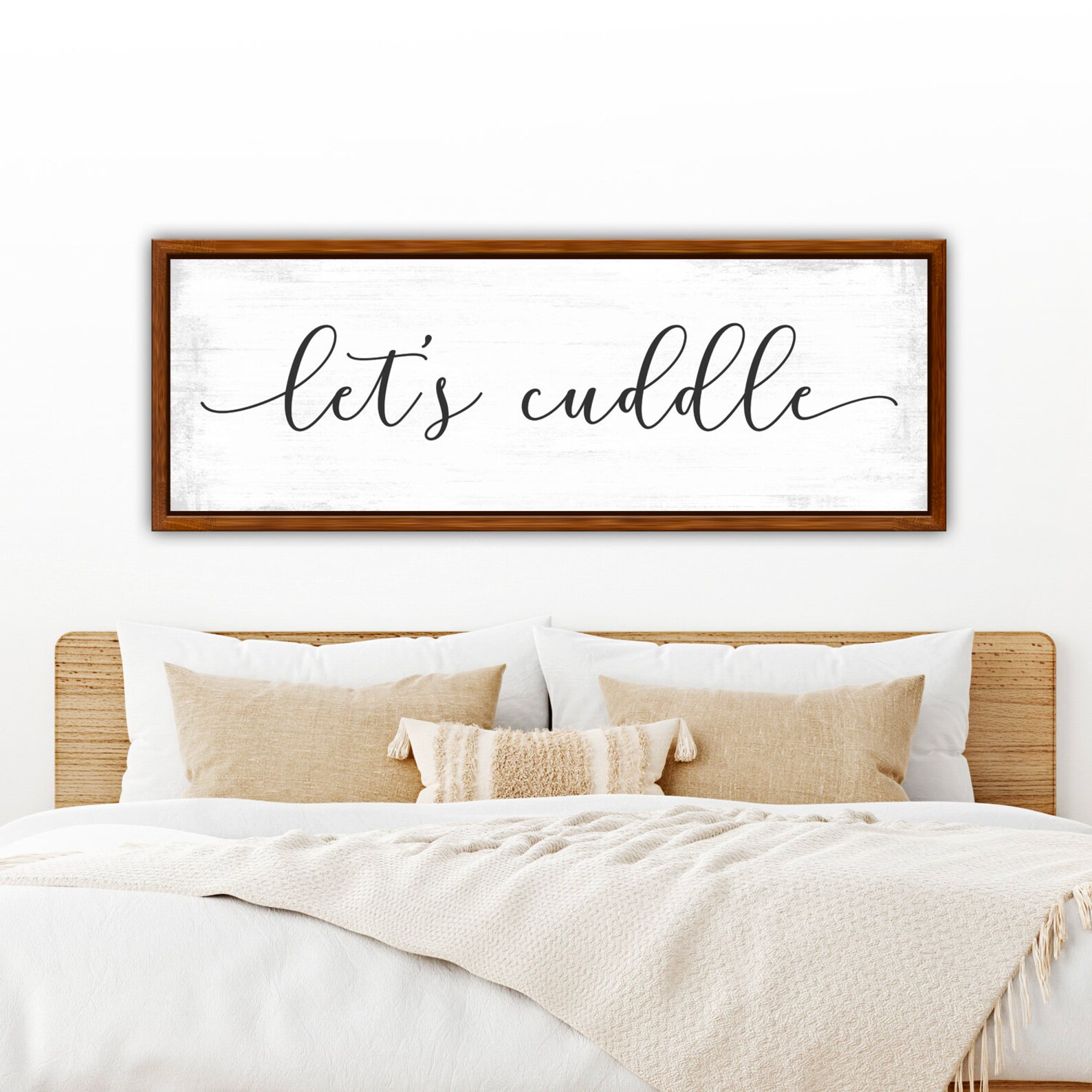 Let's Cuddle Sign Let's Cuddle | Etsy
