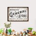Custom General Store Sign Vintage General Store Sign Personalized ...
