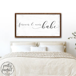 Forever & Ever Babe | Forever and Ever Babe Signs - Etsy