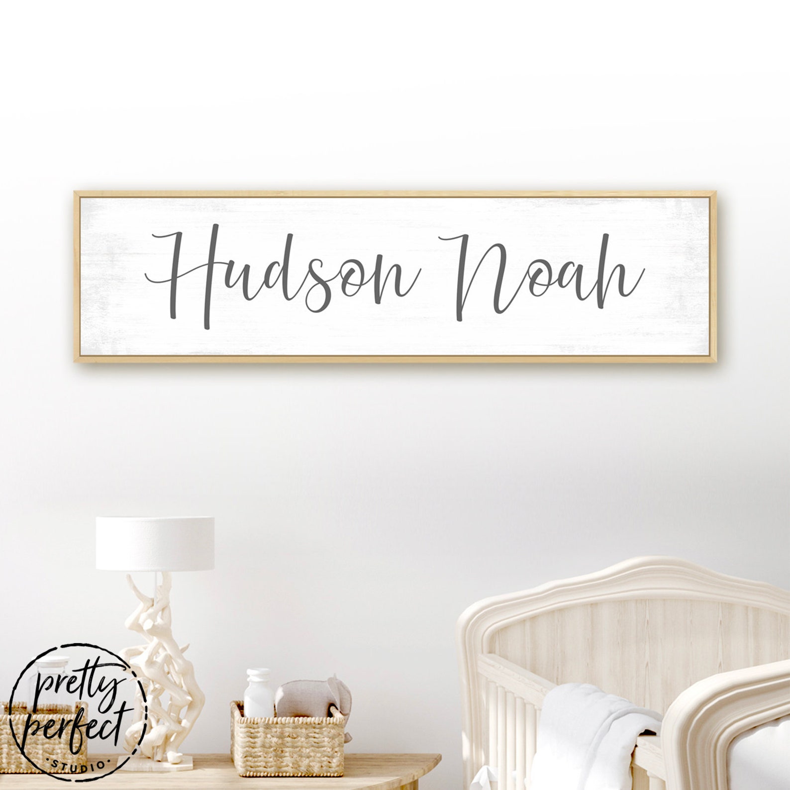 Personalized Baby Boy Nursery Name Sign - Etsy