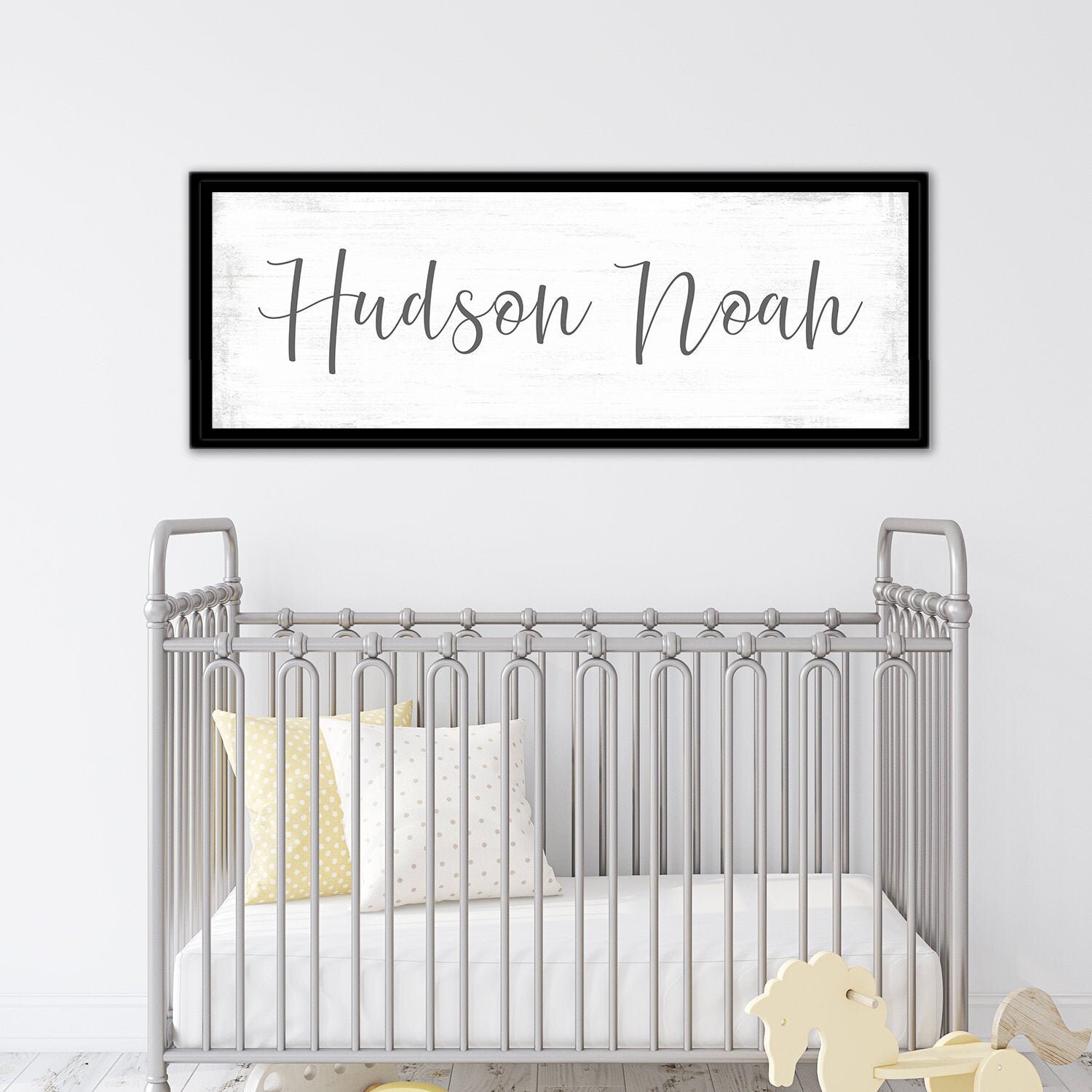 Personalized Baby Boy Nursery Name Sign | Etsy