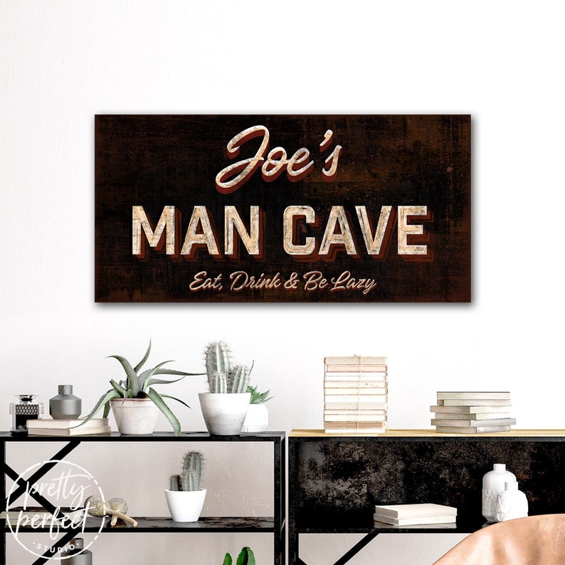 Man Cave Sign Personalized | Etsy