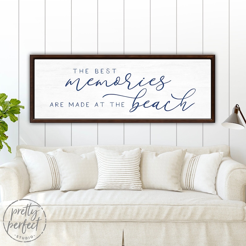 Beach Memories Sign Beach House Wall Art the Best Memories - Etsy