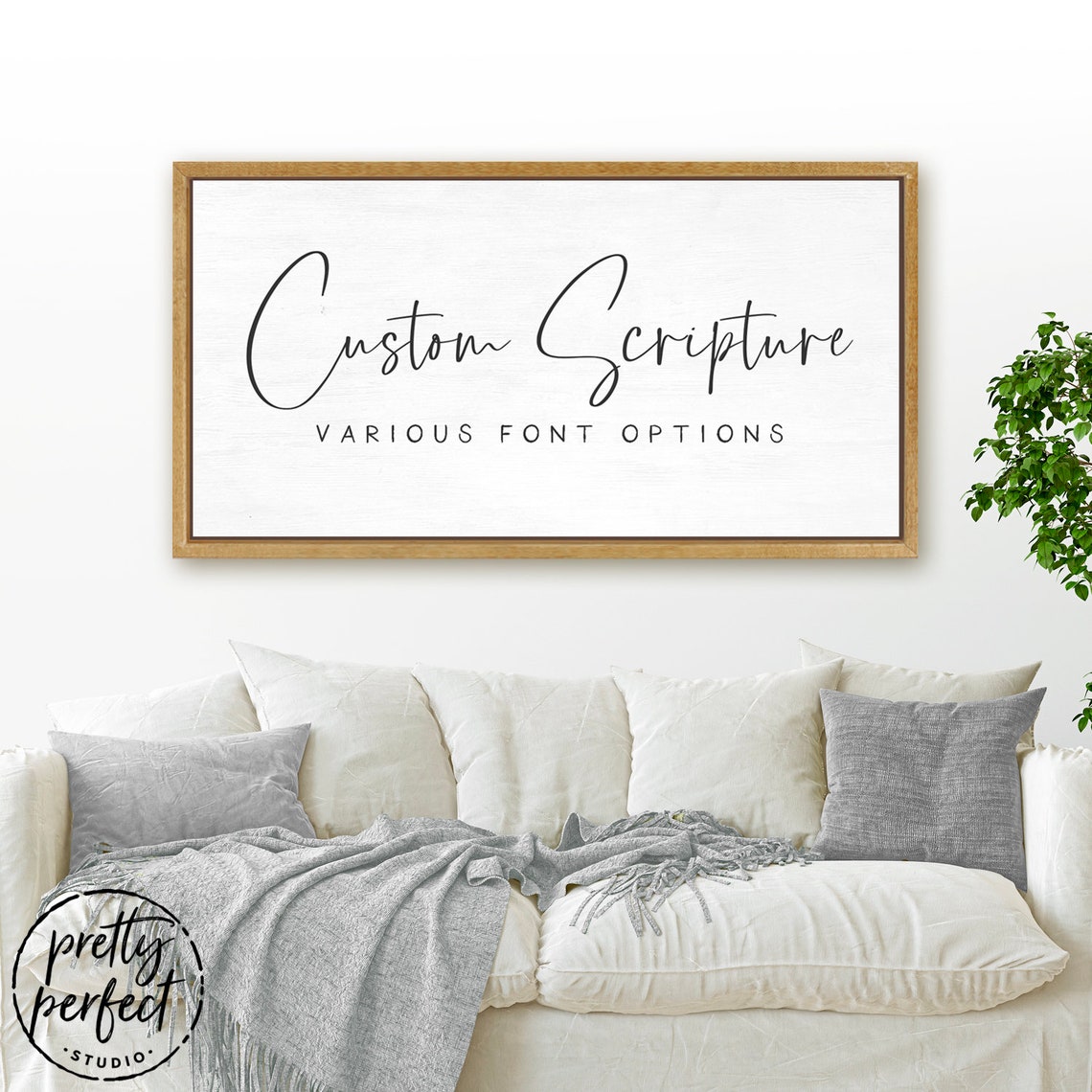 Custom Scripture Wall Art Personalized Bible Verse Sign - Etsy