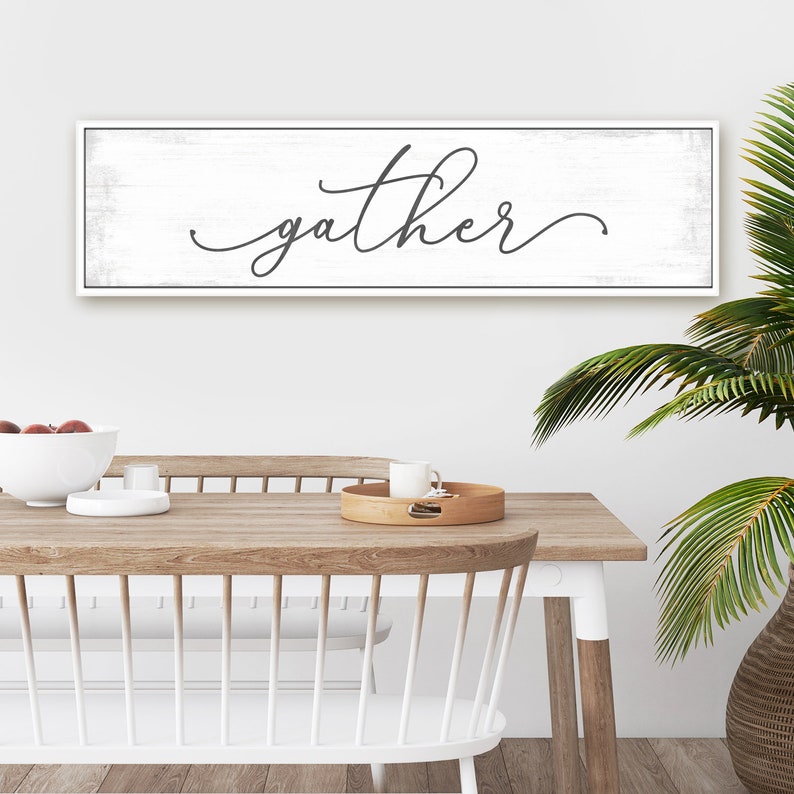Gather Sign Large Gather Sign Gather - Etsy