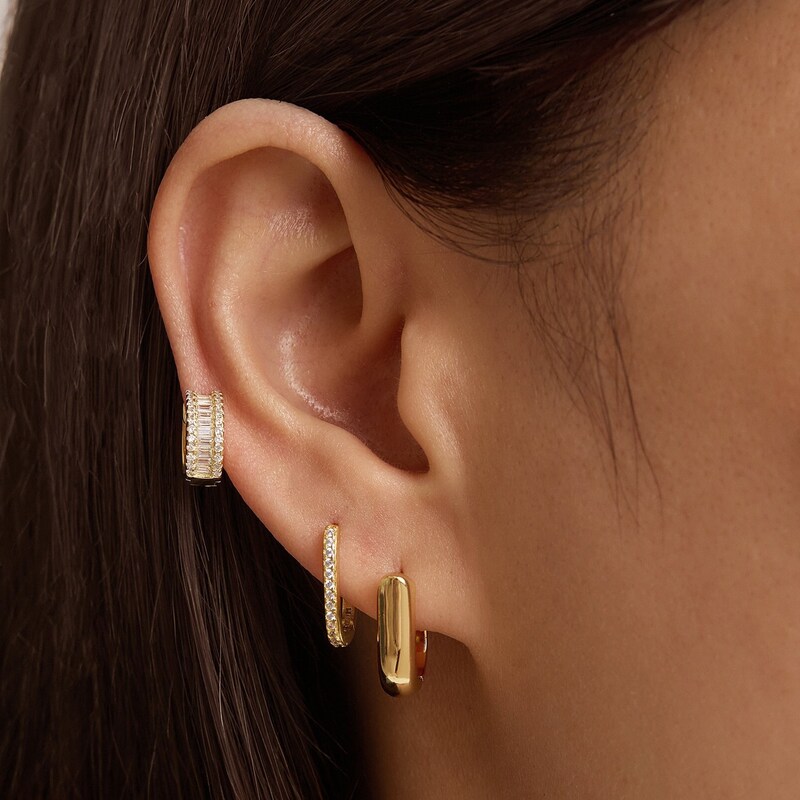 Gold Earrings - Etsy