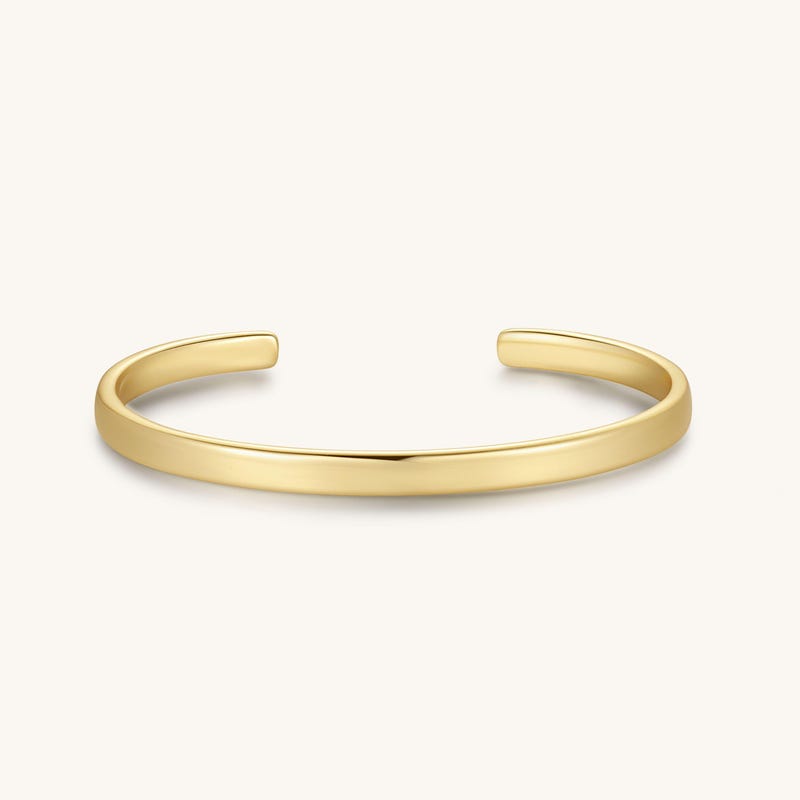 14 K Small Bangle - Etsy