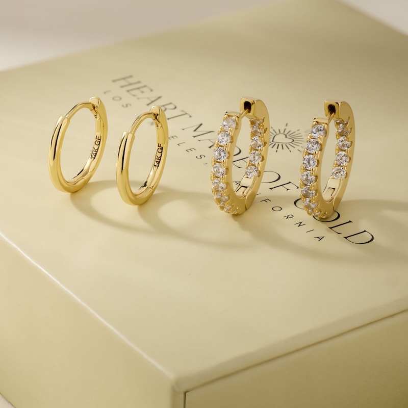 Gold Earring Loop 18k - Etsy