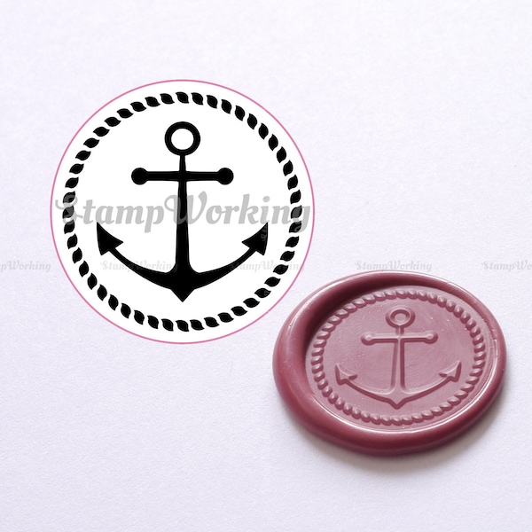 Anchor Stamp - Etsy